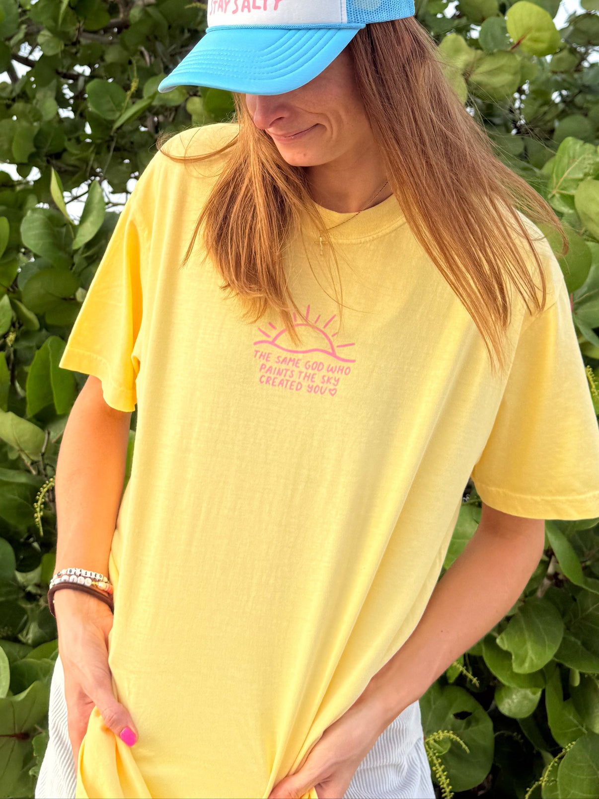 'The same God made you' tee – Personalhypegirl